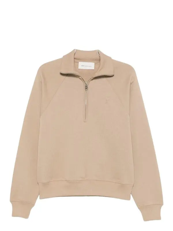 AMI Paris De Coeur Cotton Sweatshirt - Multicolor