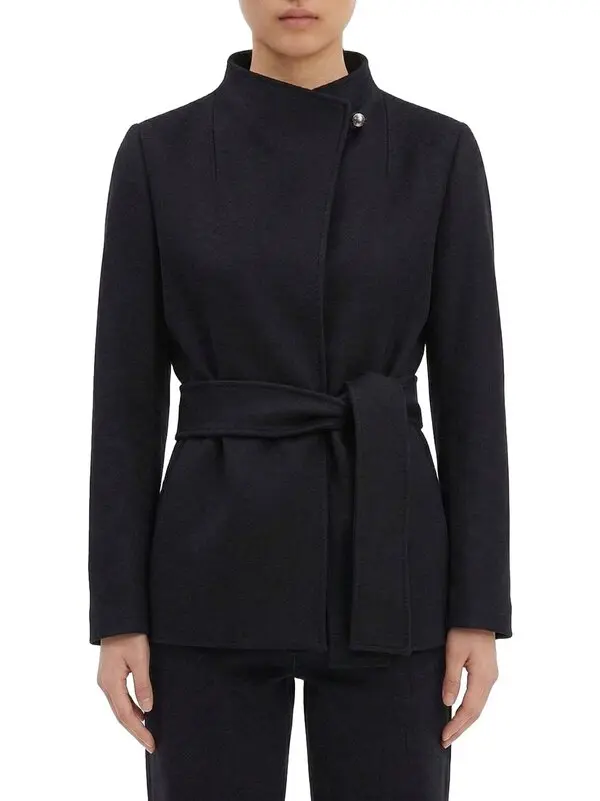 Max Mara Crepe Blazer - Black