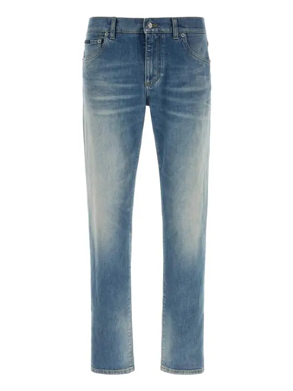 Dolce & Gabbana Stretch Denim Jeans - Blue
