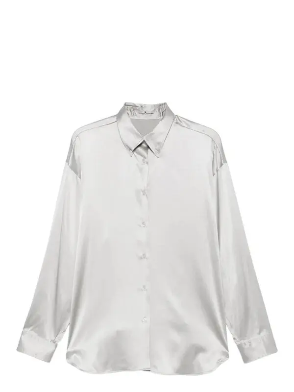 ERMANO SCERVINO Ermanno Scervino Silk Satin Shirt - Multicolor
