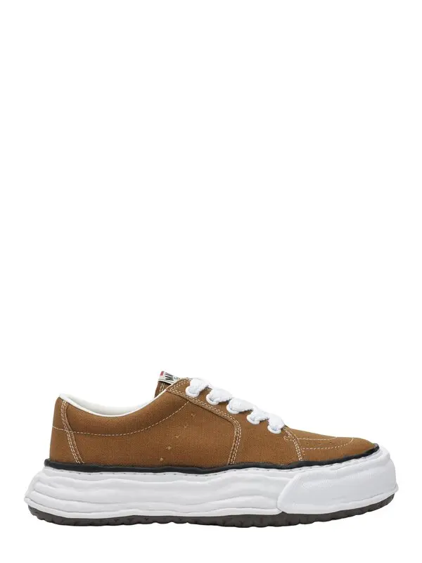 Mihara Yasuhiro Eric Sneaker In Canvas - Brown