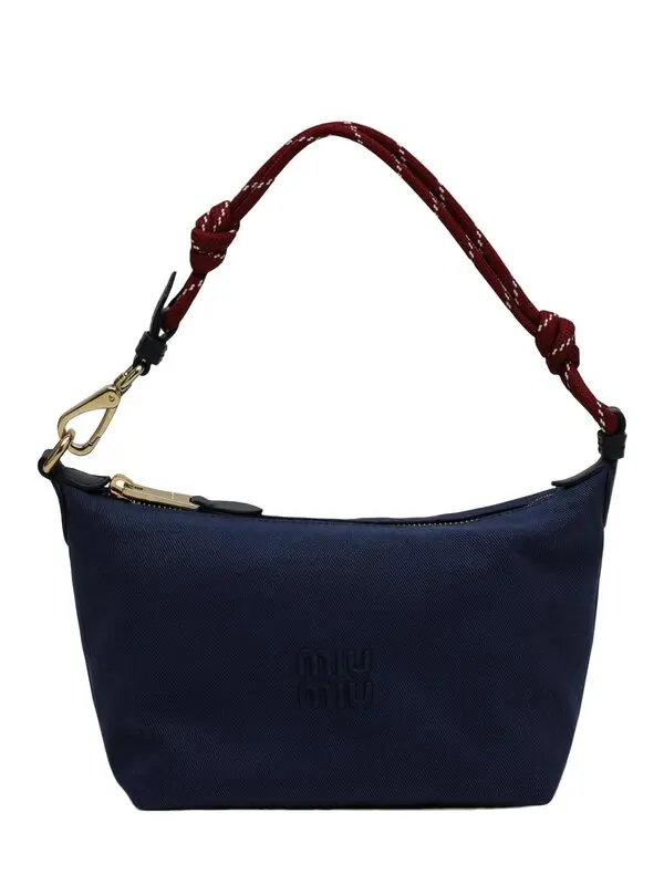 Miu Miu Gabardine Pouch - Blue