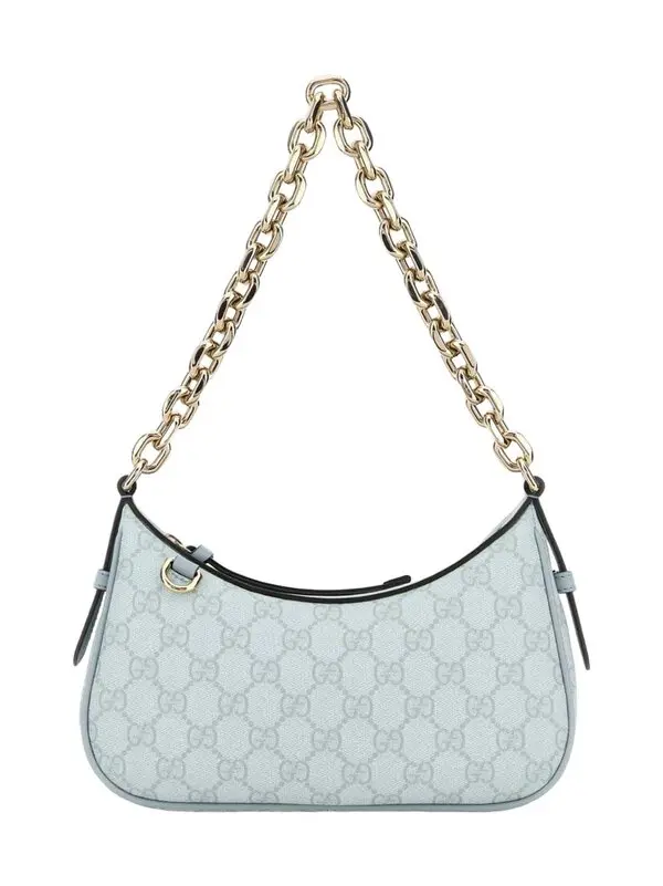 Gucci Gg Supreme Shoulder Bag - Blue