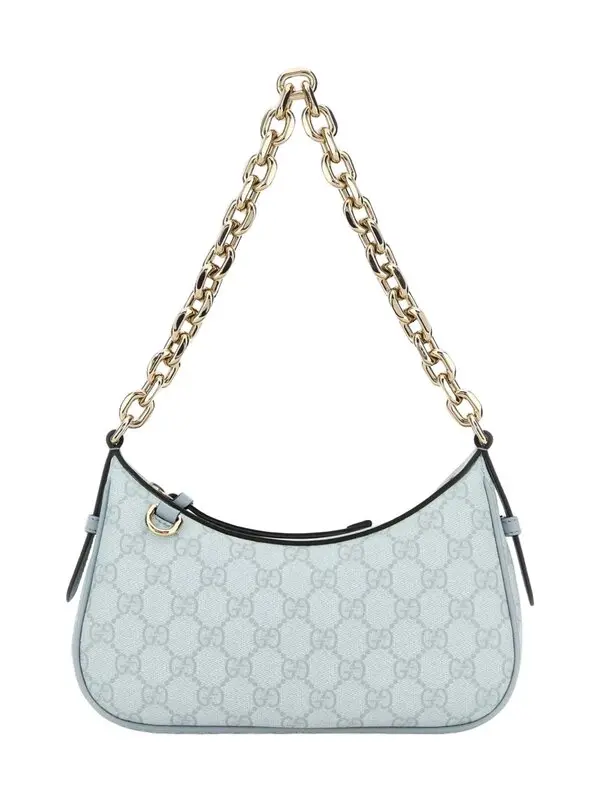 Gucci Gg Supreme Shoulder Bag - Blue