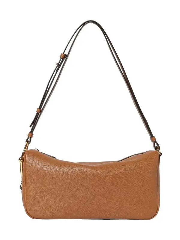 Gucci Half Horsebit Medium Shoulder Bag - Brown