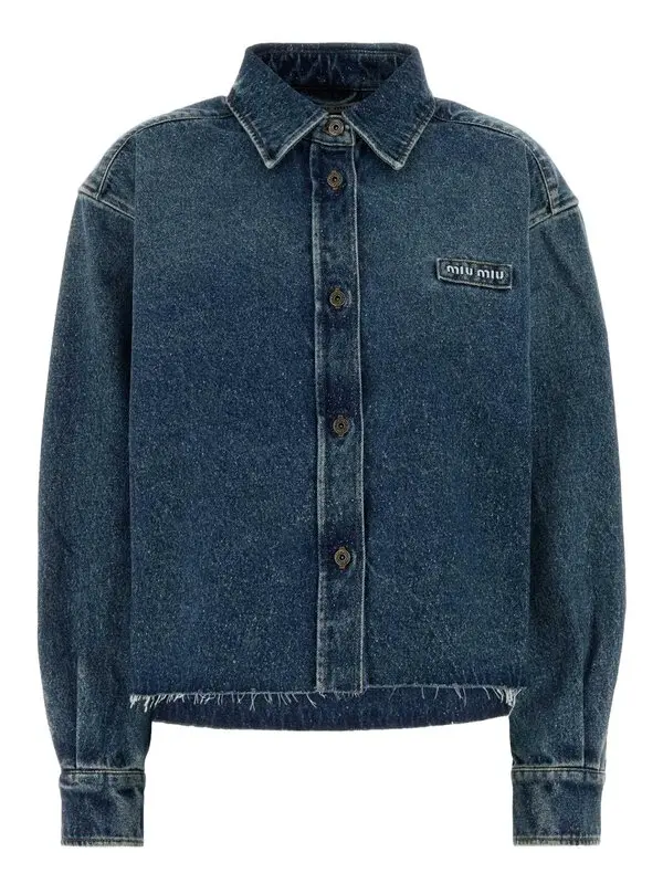 Miu Miu Denim Shirt - Blue