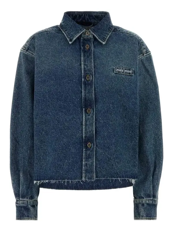 Miu Miu Denim Shirt - Blue