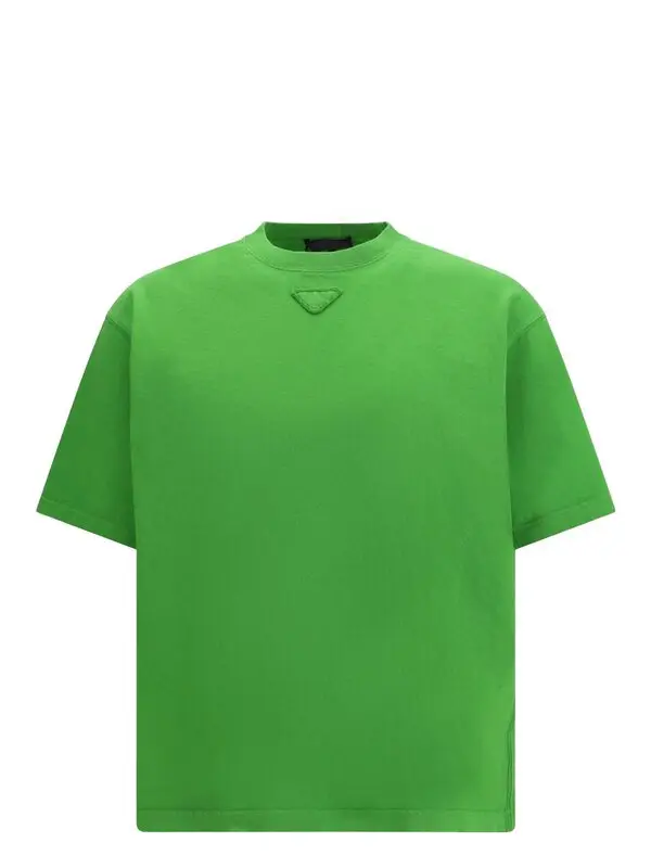 Prada Basic Cotton T-shirt - Green
