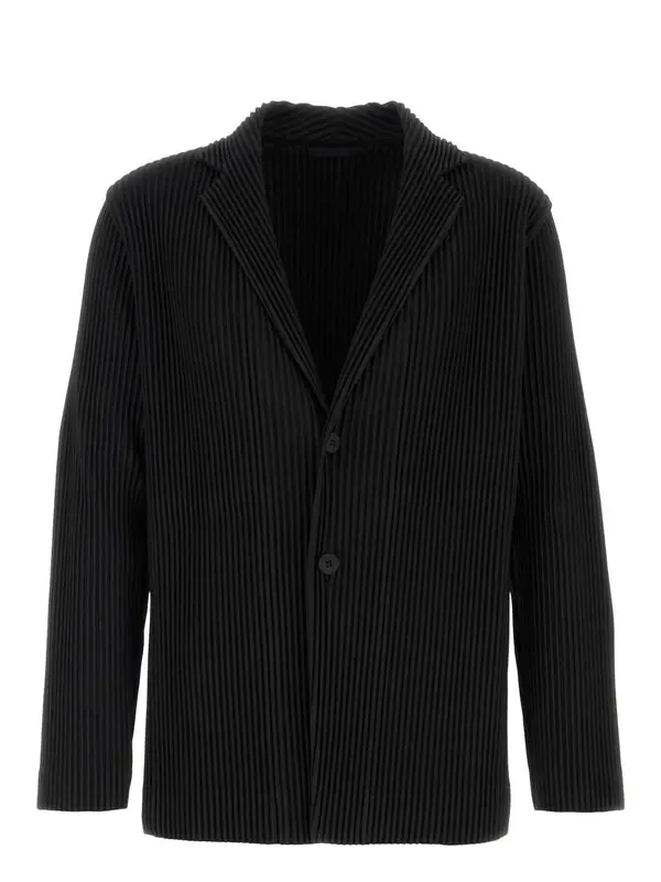 Issey Miyake Polyester Blazer - Black