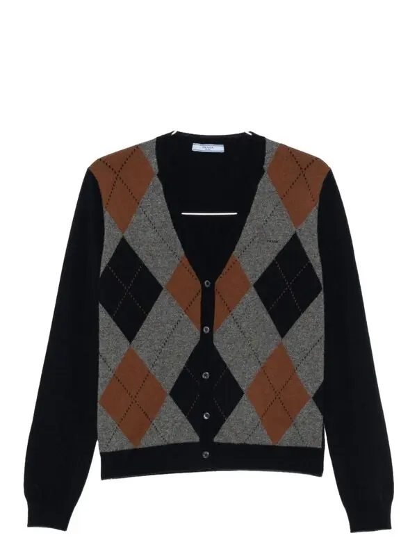 Prada Cashmere Cardigan - Multicolor