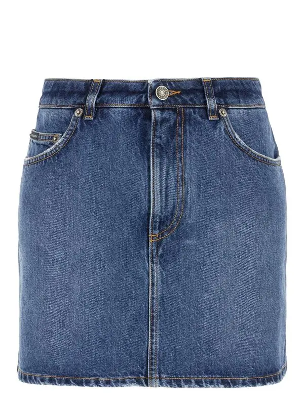 Dolce & Gabbana Denim Skirt - Multicolor