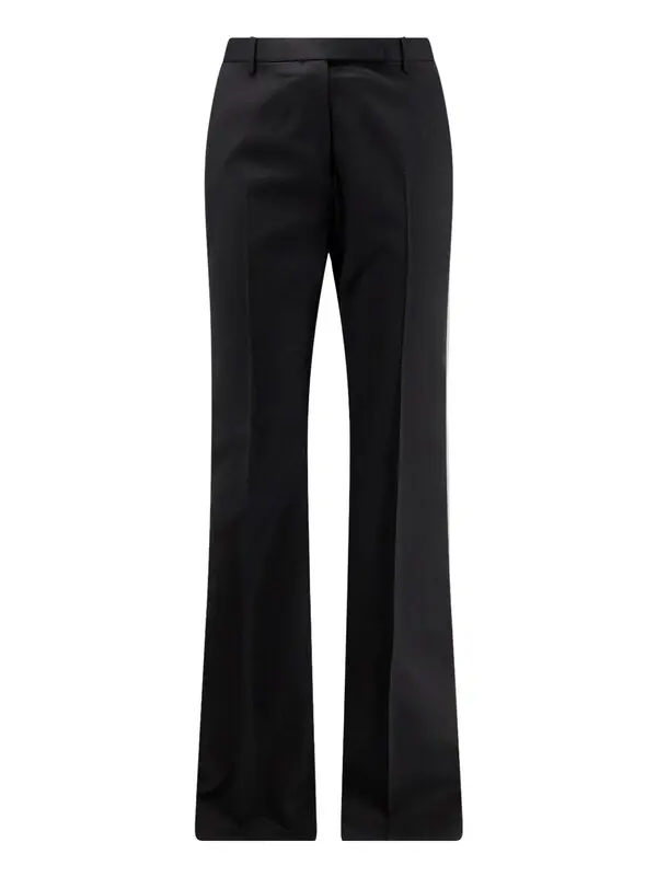 TOM FORD Wool And Silk Trousers - Black