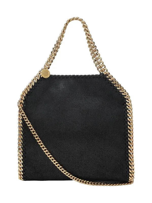 Stella McCartney Gold Falabella Mini Tote Bag - Black