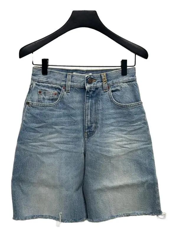 Chloé Denim Bermuda Shorts - Multicolor