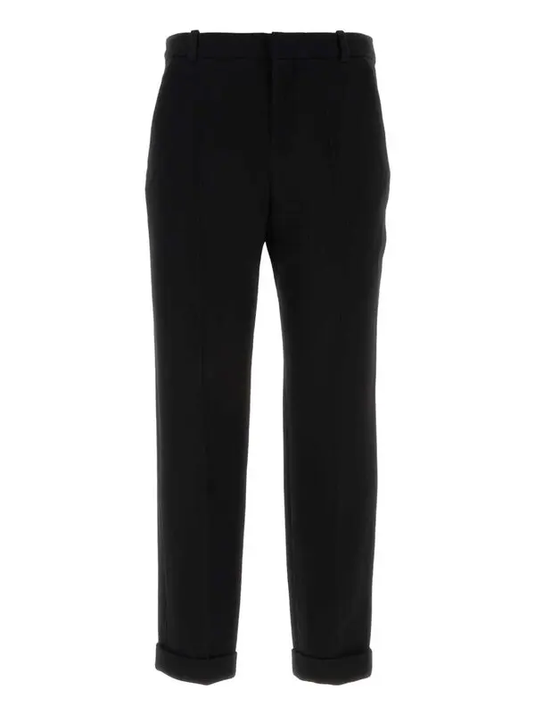 Balmain Wool Pant - Black