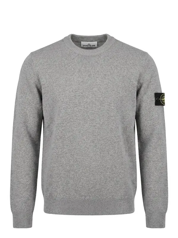 Stone Island Textured Stitch Crew Neck - Multicolor