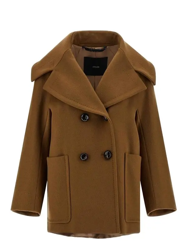 Max Mara Cashmere Coat - Multicolor
