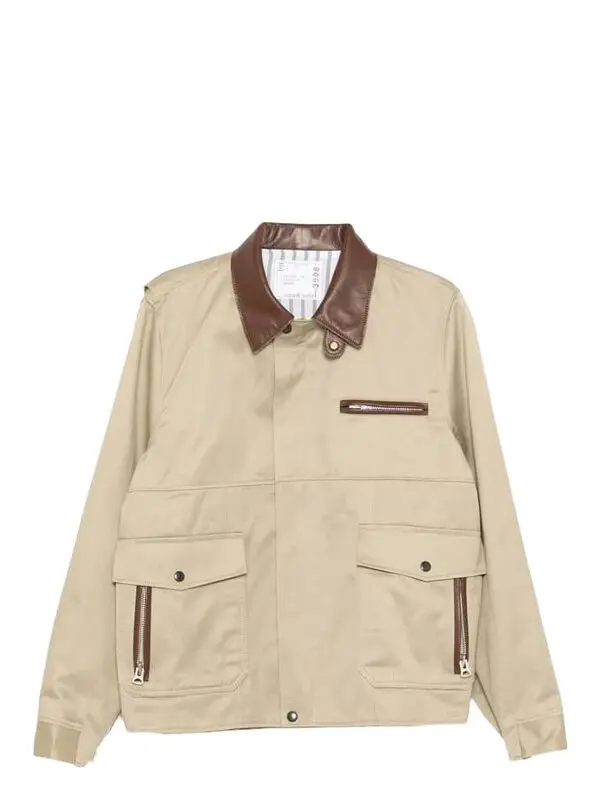 Sacai Military Jacket - Cream