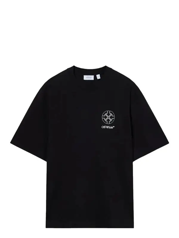 Off-White Offline Half Arrow Skate` T-shirt - Multicolor