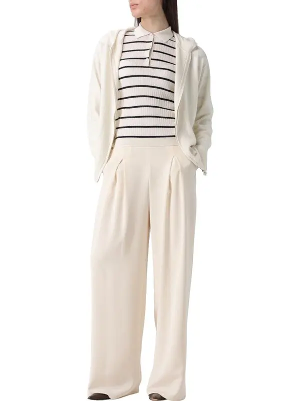 Max Mara Cashmere Hooded Cardigan - White