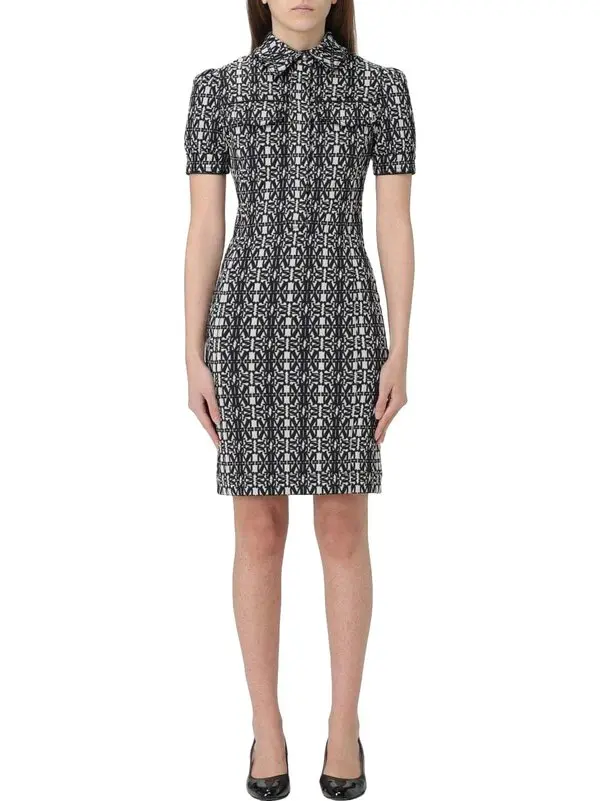 Max Mara Printed Dress - White