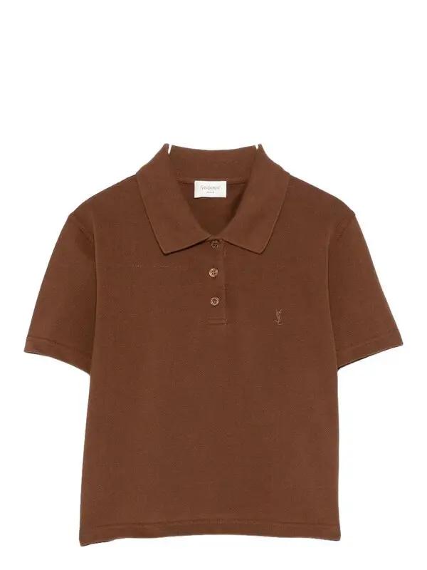 Saint Laurent Cotton Polo Shirt - Multicolor
