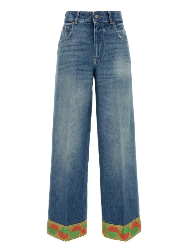 Valentino Garavani Denim Jeans - Blue