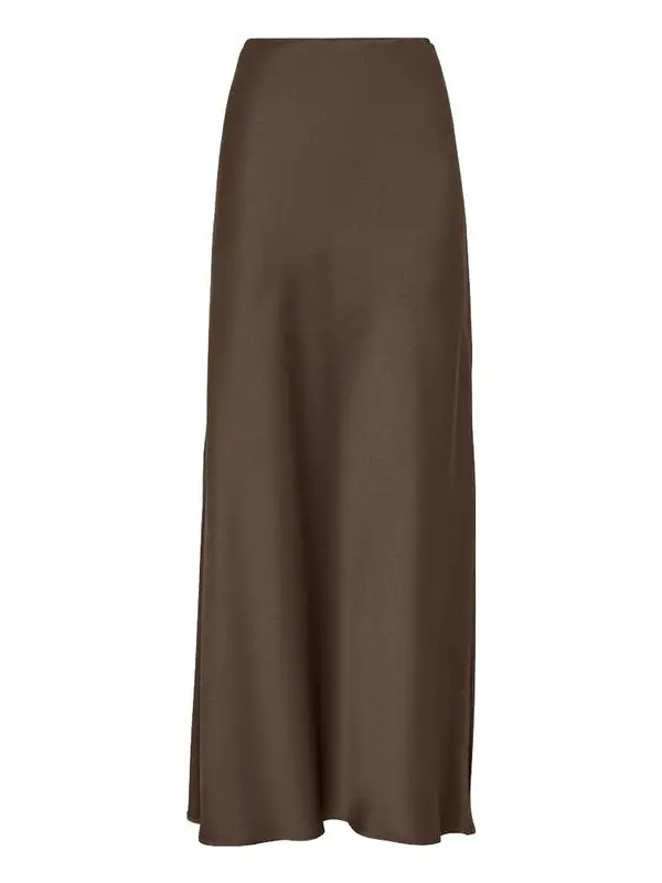 Brunello Cucinelli High-waisted Skirt - Brown