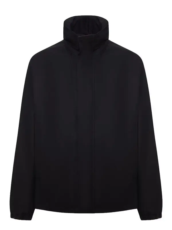 Gucci Compact Cotton Zip Jacket - Black