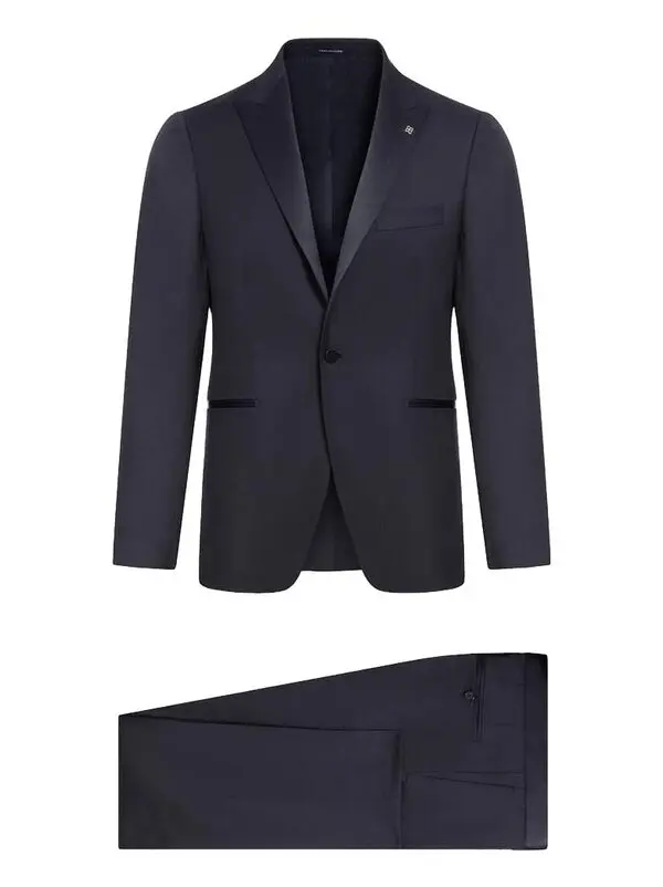 Tagliatore Tailored Single-breasted Suit - Blue