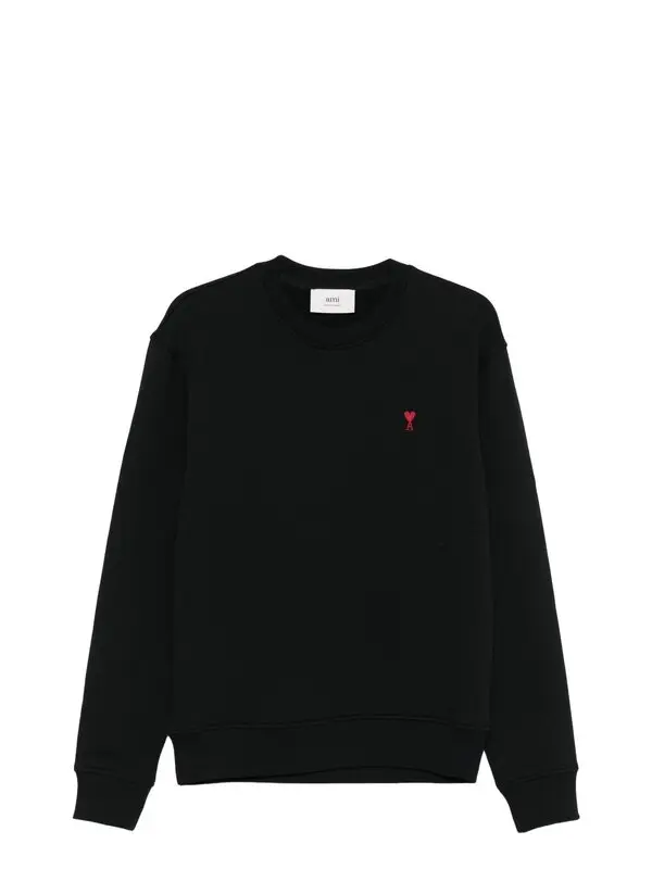 AMI Paris De Coeur Cotton Sweatshirt - Multicolor