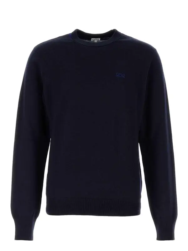 Loewe Wool Blend Sweater - Blue