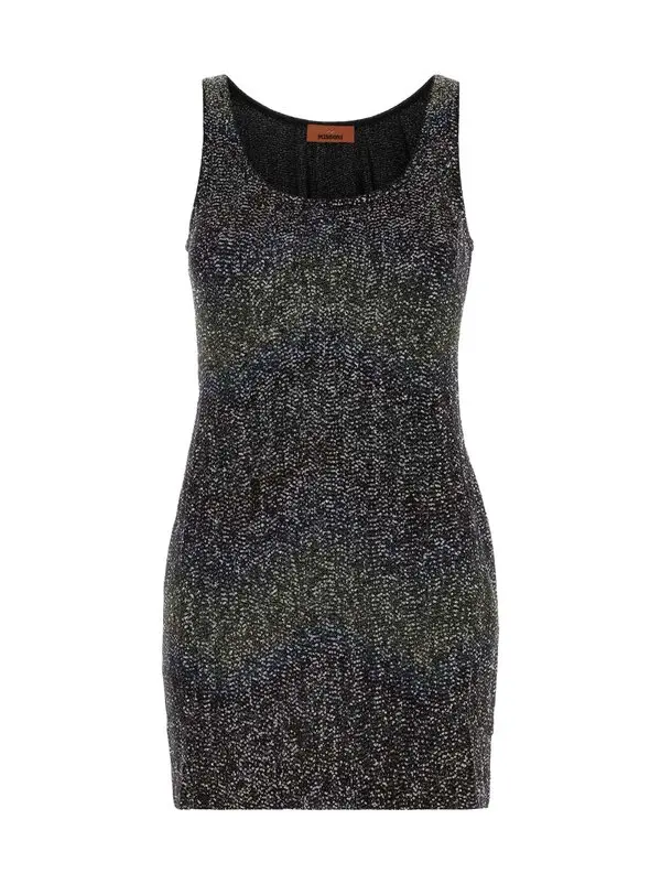 Missoni Embellished Mini Dress - Black