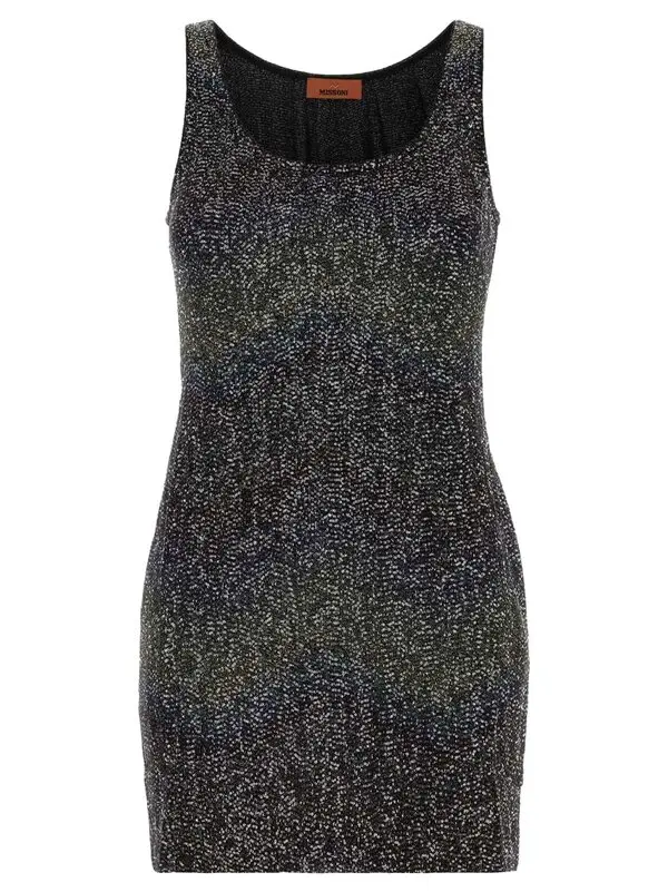 Missoni Embellished Mini Dress - Black