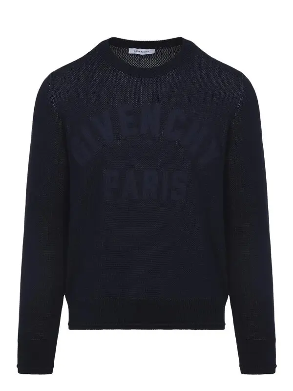 Givenchy Cotton Pullover - Blue