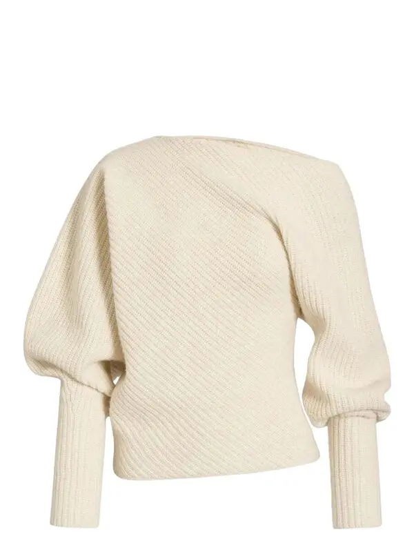Alberta Ferretti Wide Boat-neck Sweater - Multicolor