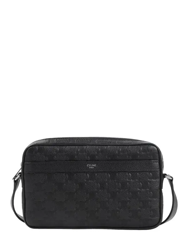 Celine Horizontal Messenger Handbag - Black
