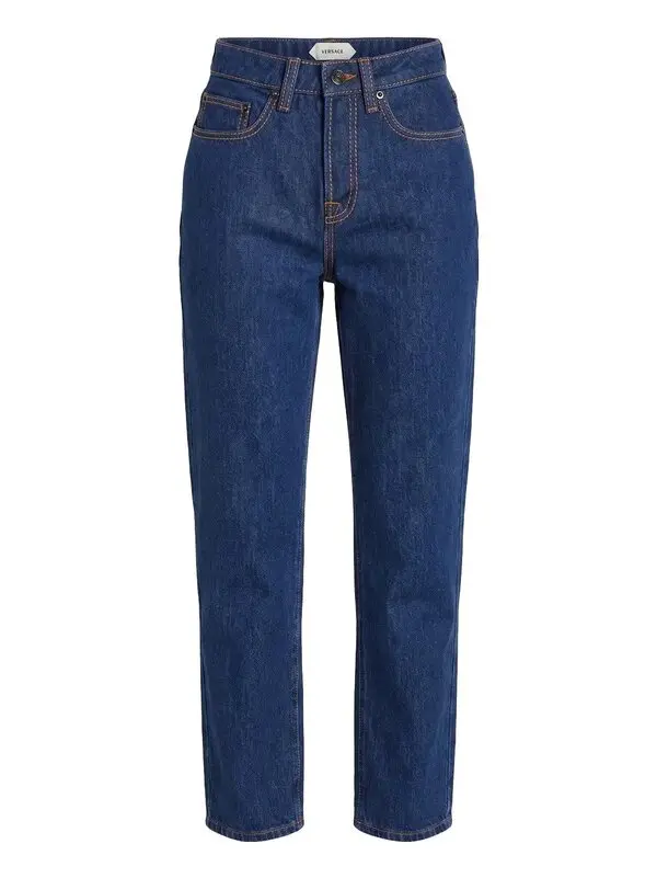 Versace Cotton Denim Jeans - Multicolor