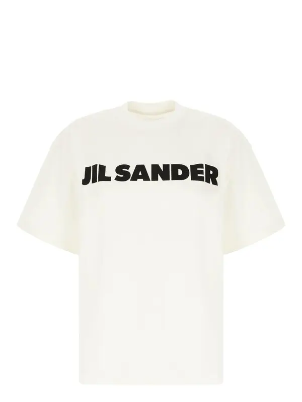 JIL SANDER Logo Short Sleeve T-shirt - Multicolor