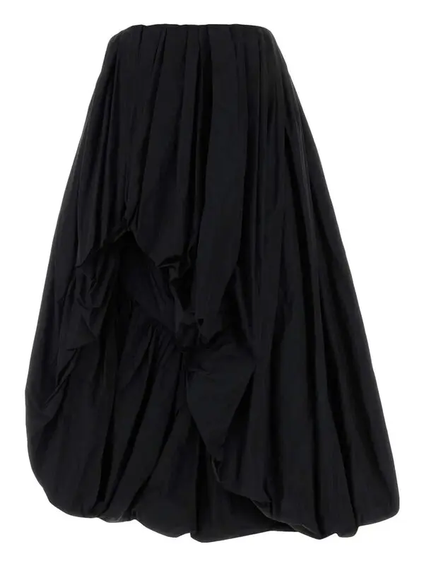 JIL SANDER Polyester Skirt - Black