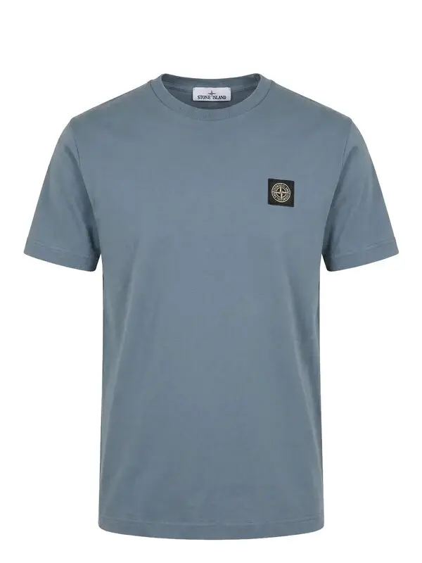 Stone Island Cotton Jersey Garment Dyed T-shirt - Multicolor