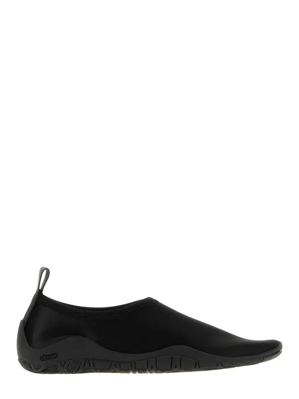 JIL SANDER Fabric Elbe Slip Ons - Black