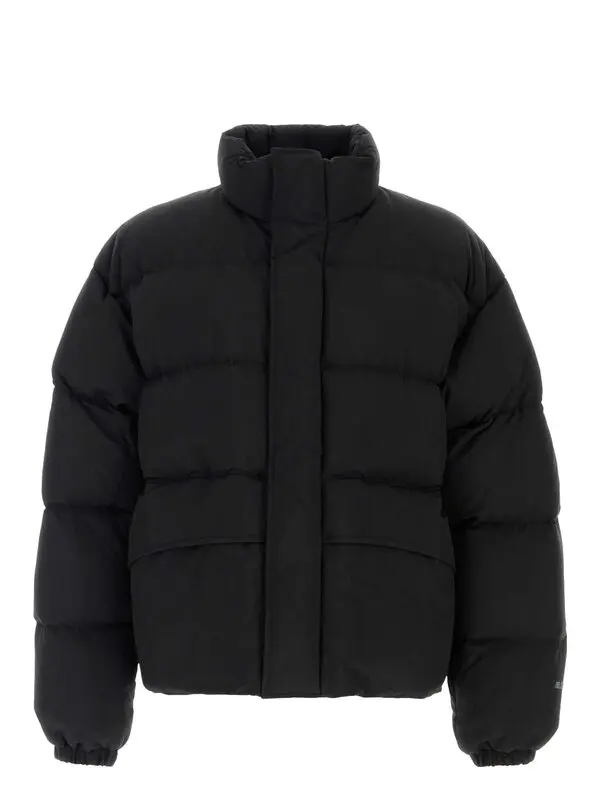 JIL SANDER Nylon Blend Down Jacket - Black
