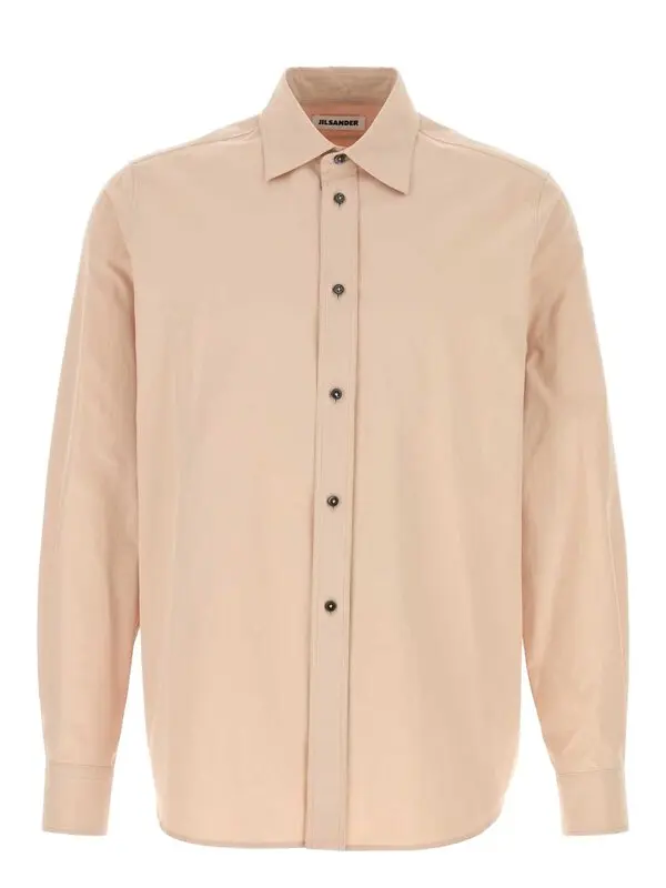 JIL SANDER Light Cotton Shirt - Pink