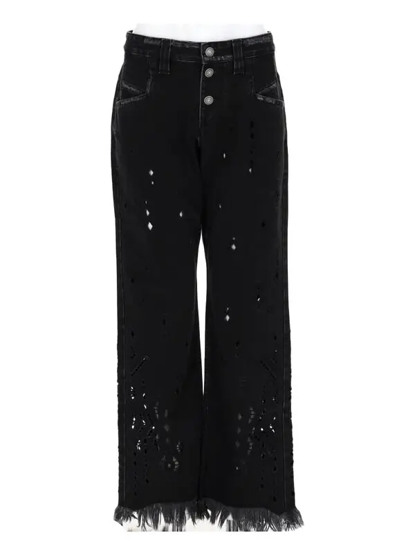 Isabel Marant Étoile Pantalone Ampio Amia - Black