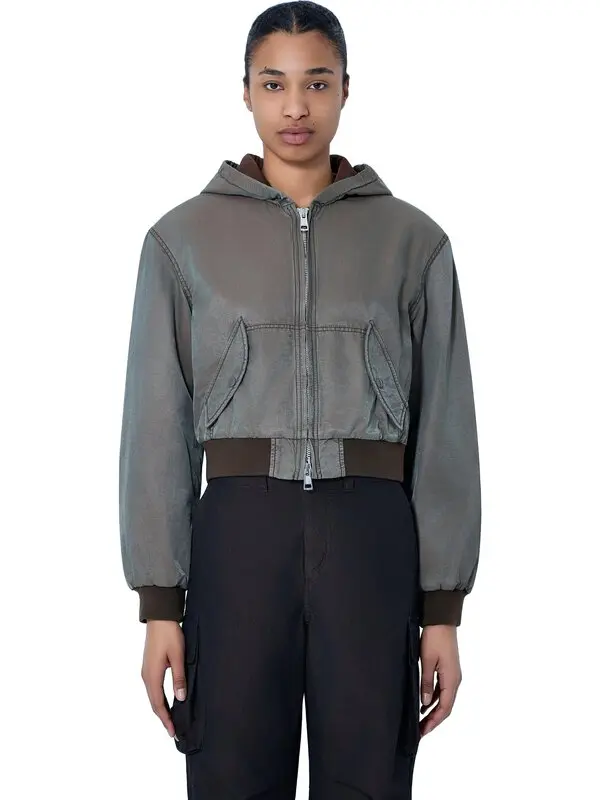 Our Legacy Coastal Zip-up Hooded Jacket - Green