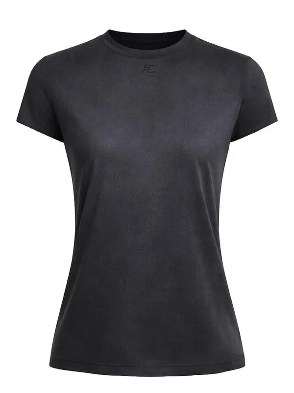 COURREGES Solarized T-shirt - Black