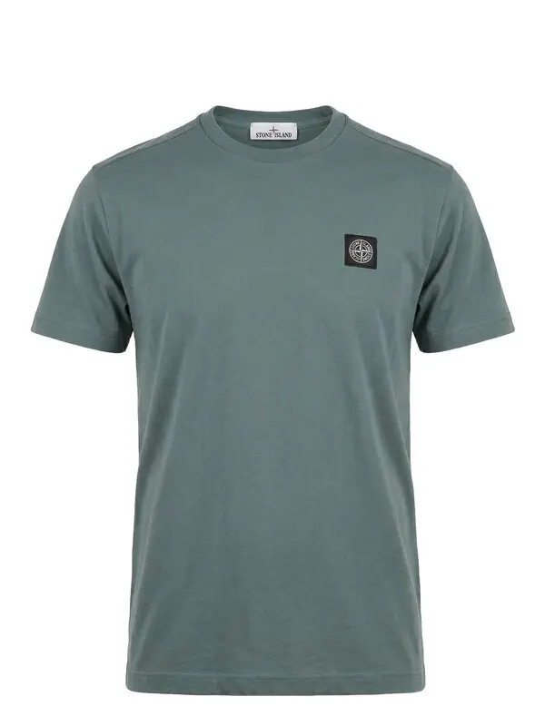 Stone Island Cotton Jersey Garment Dyed T-shirt - Multicolor