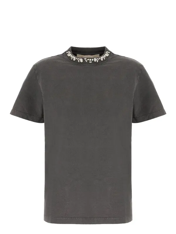 GOLDEN GOOSE Embellished Crewneck T-shirt - Multicolor
