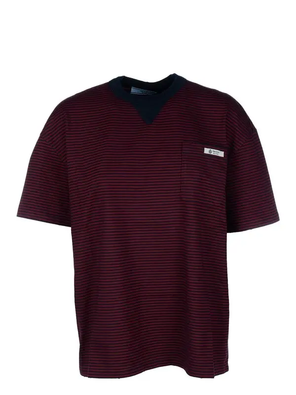Prada Striped T-shirt - Multicolor